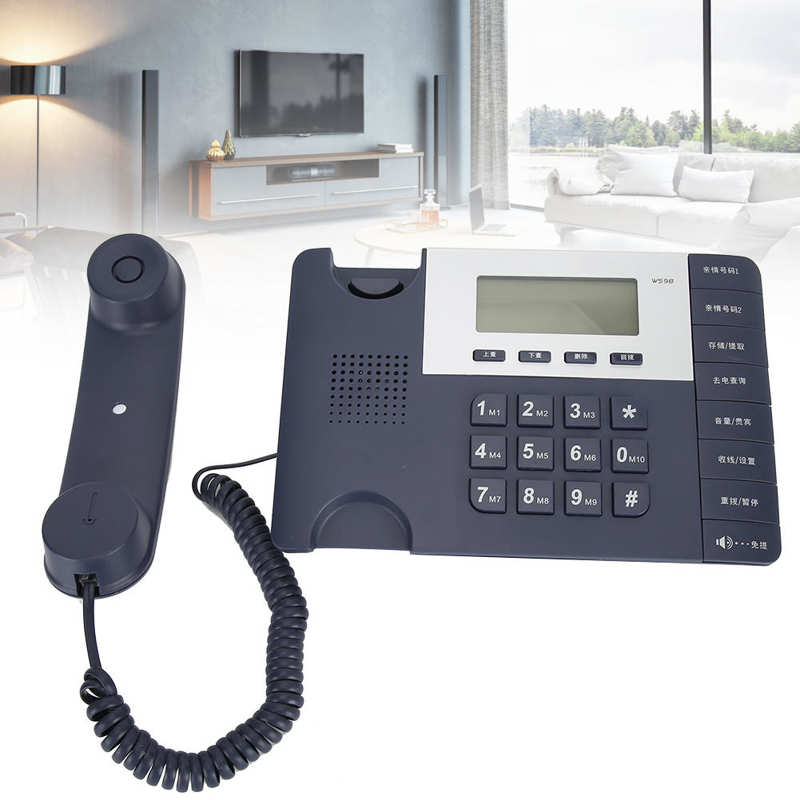 W598 Business Office Domestic Fixed Telephone Ring... – Grandado
