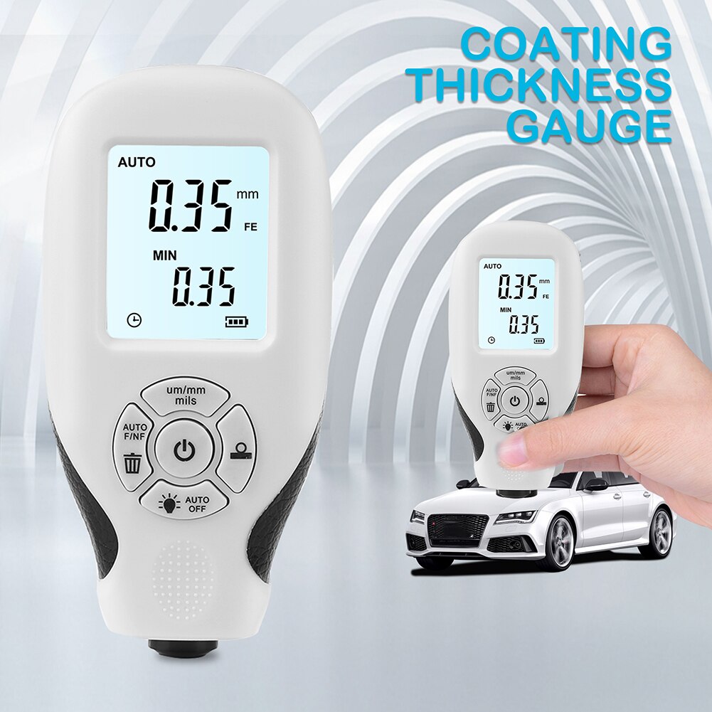 0.01mm/1mil Digital Coating Thickness Gauge Car Au... – Vicedeal