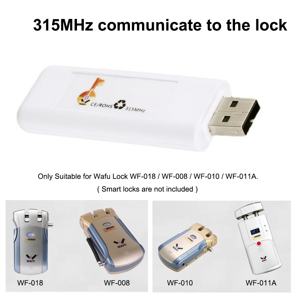 Wafu smart lock bluetooth draadloze adapter 315/43... – Vicedeal