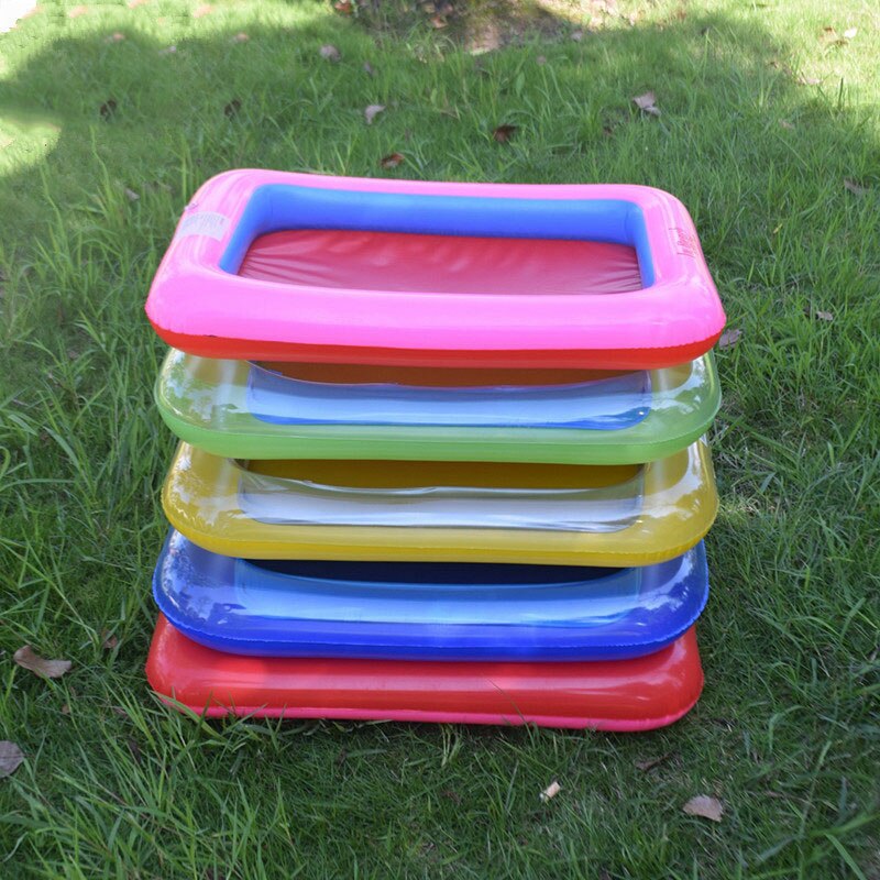 60x45cm PVC Inflatable Sand Cushion Portable Sand ... – Grandado