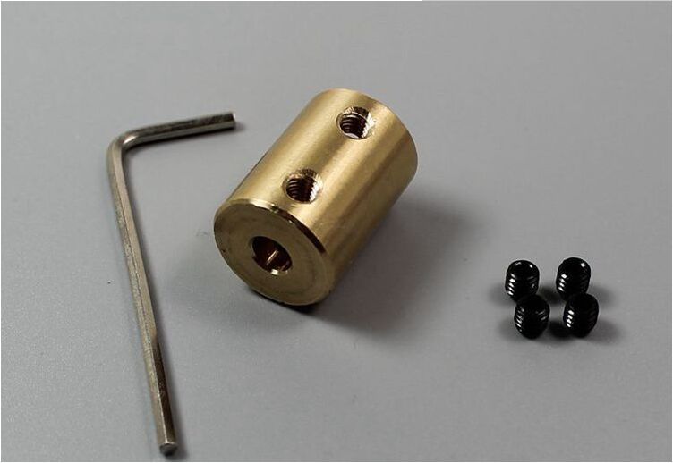 Zq 5X8Mm Koper Starre Koppeling Gear Motoras Messi... – Grandado
