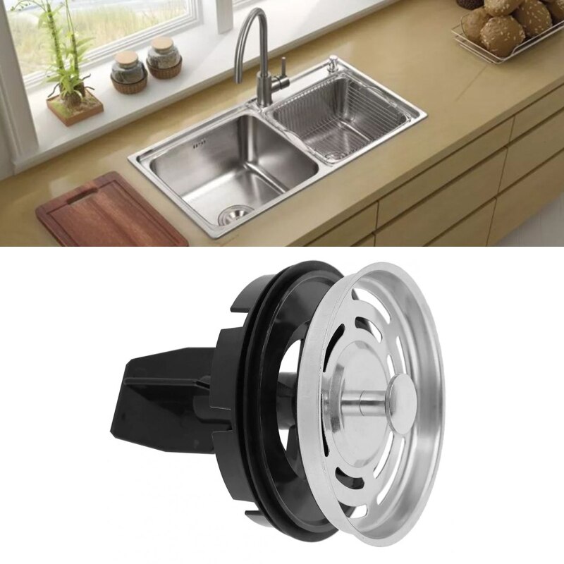 D0AB Stainless Steel Sink Strainer Drain Mesh Hair... – Grandado