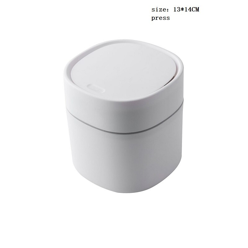 Mini Desktop Waste Bin Car with Lid Garbage Basket... – Grandado