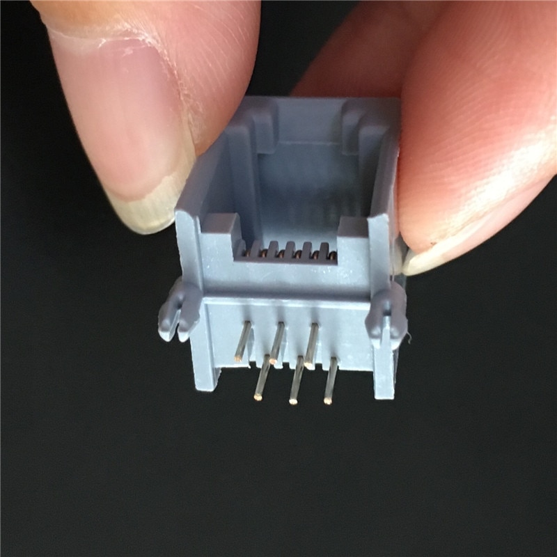 10PC YT2038Y RJ12 RJ11 Socket Telephone 90 Degrees... – Vicedeal