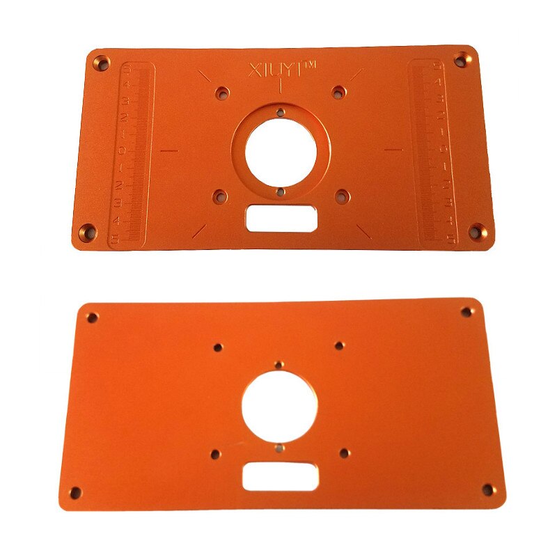 Aluminum Router Table Insert Plate W/ Bushing Ring... – Grandado