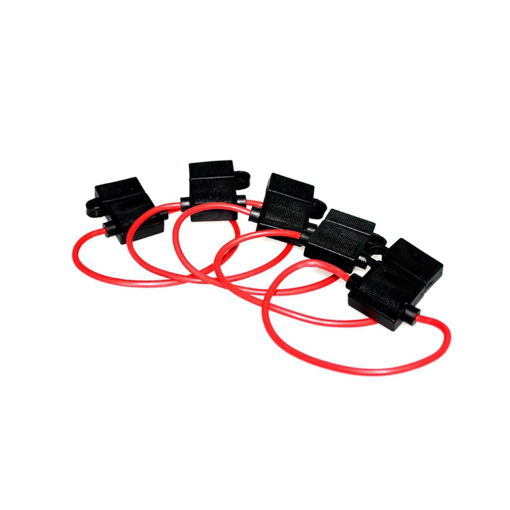 5 Piece 14 Gauge ATC Style Fuse Holder In-Line AWG... – Vicedeal
