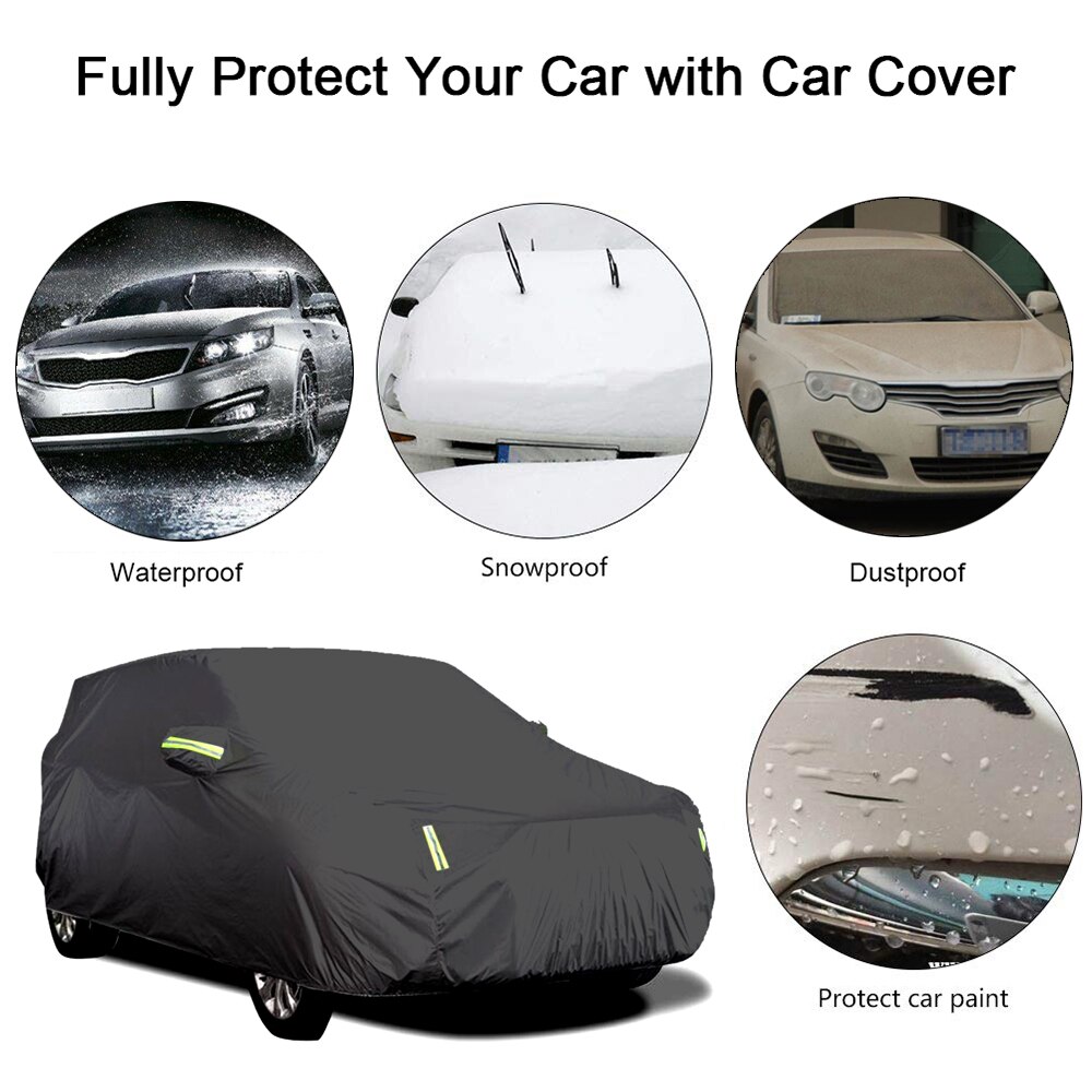 Auto Cover Volledige Sedan Covers Met Reflecterend... – Vicedeal