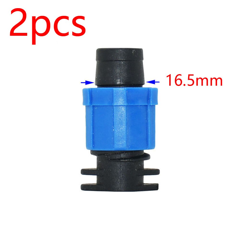 2pcs16mm Irrigation Drip Tape Connectors Farm Wate... – Grandado