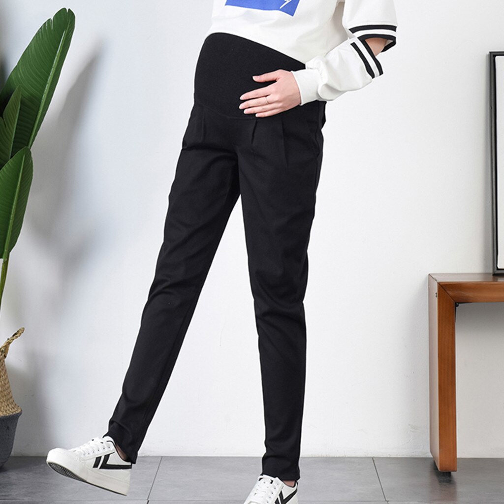 Maternity Woman High Waist Pants Trousers Pregnant... – Vicedeal