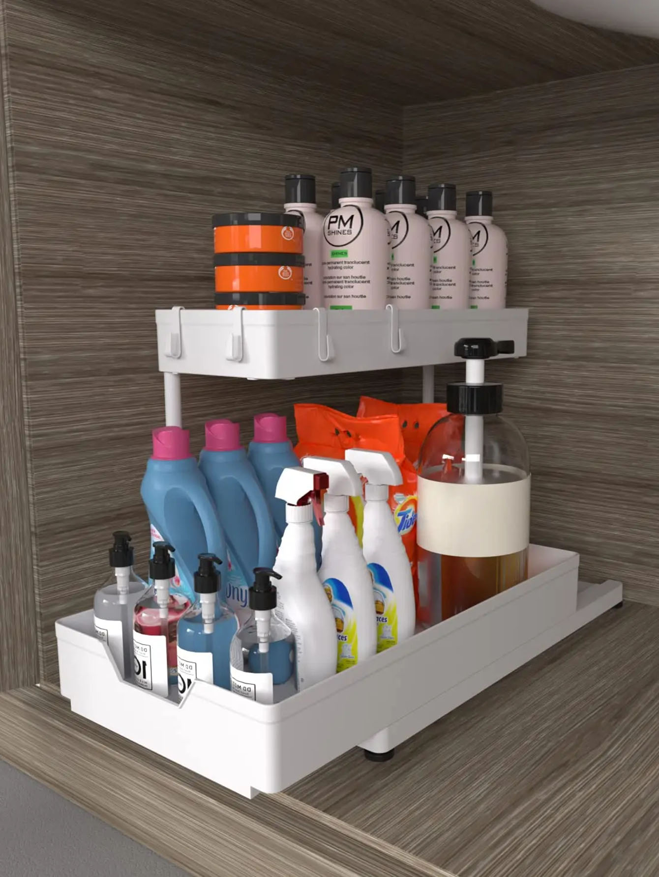 Under Sink Organizer Holder Kitchen Cabinet Drawer... – Grandado
