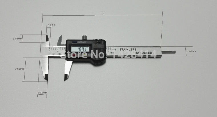 0-100mm /0.01mm Pocket Mini Digital Caliper Pocket... – Grandado