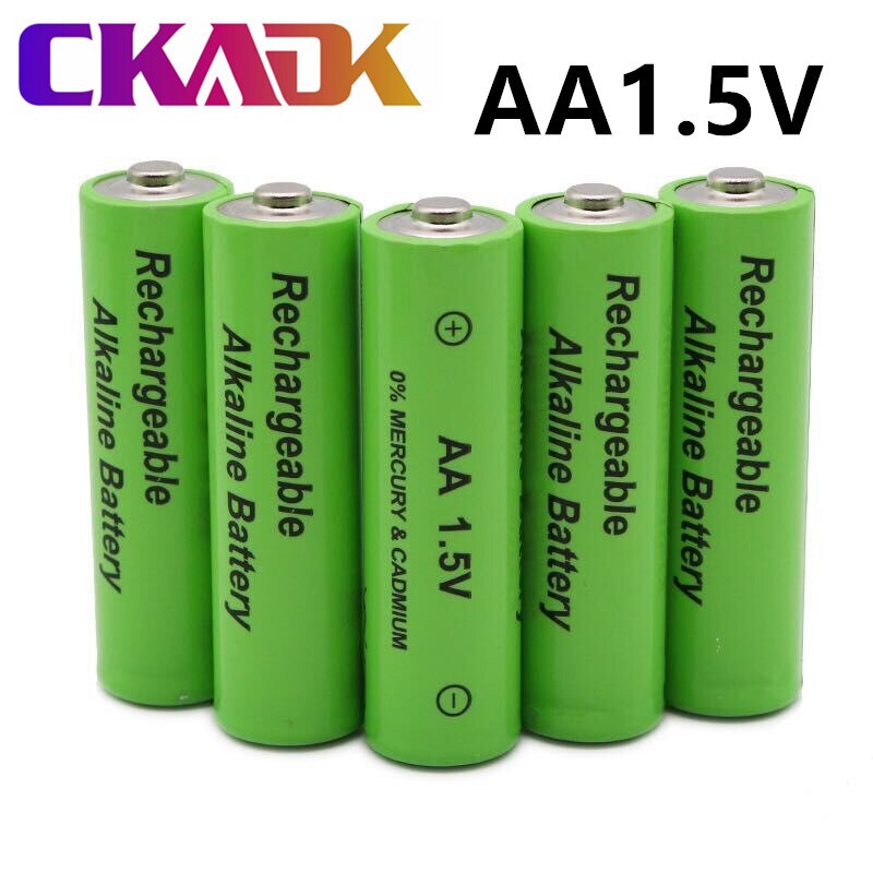 Pilas AA recargables de 1,5 V, pila de 4800mAh, NI... – Grandado