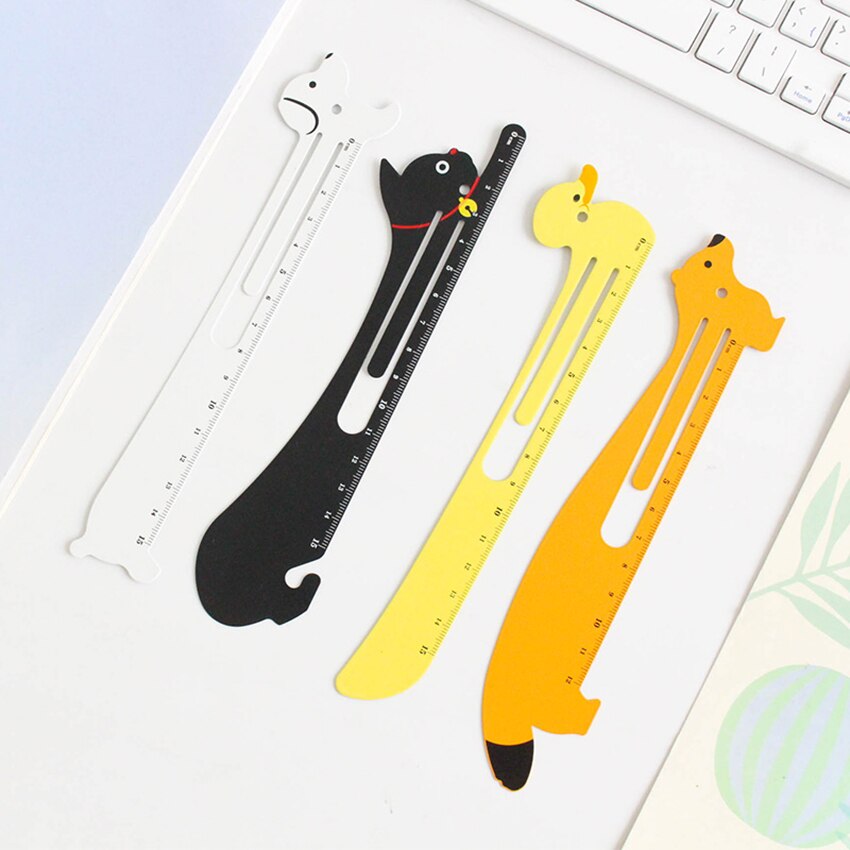 15cm Cartoon Metal Ruler Student Stationery Cute A... – Vicedeal