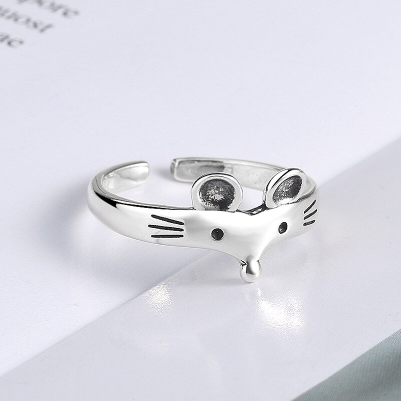 Legering Rat Ring Crystal Verstelbare Koperen Brui... – Grandado