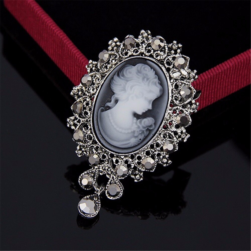 Women Lady Jewelry Antique Vintage Victorian Cameo... – Vicedeal