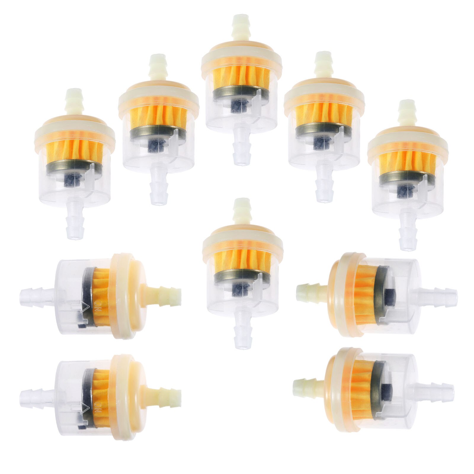 Yetaha 10Pcs Oil Filter Universal Gas Fuel Filter ... – Vicedeal