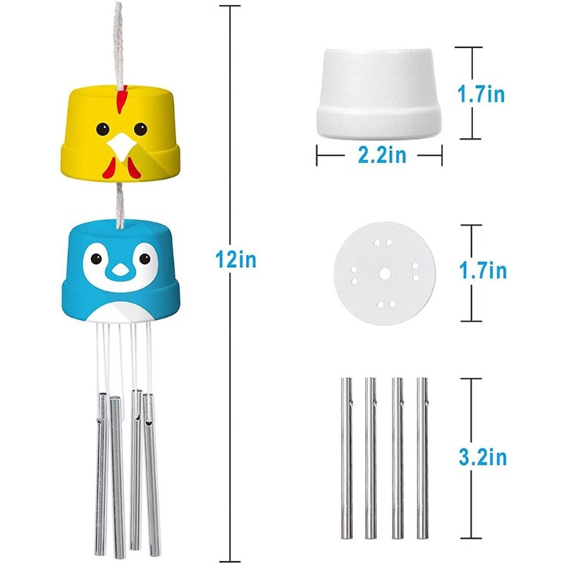 Wind Powered Musical Chime Manual Game Toy Christm... – Grandado