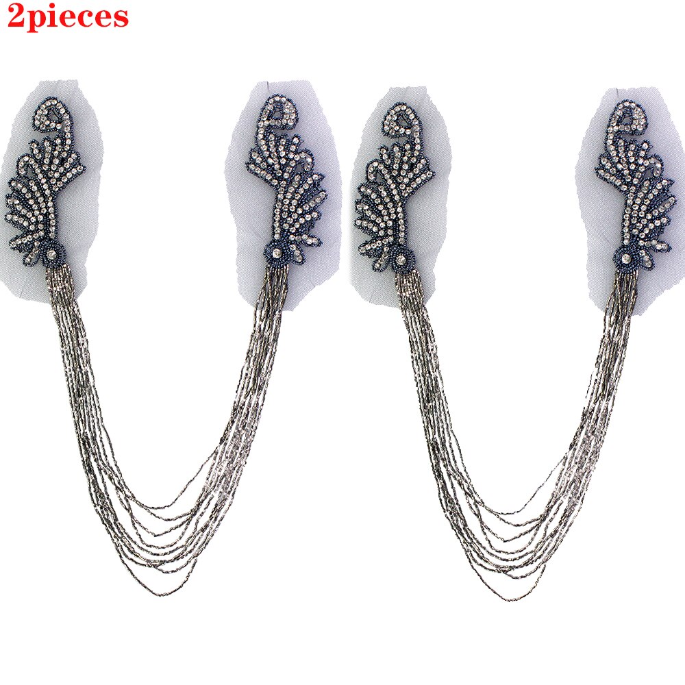 Kralen Crystal Epaulette Punk Epaulet Schouder Han... – Vicedeal