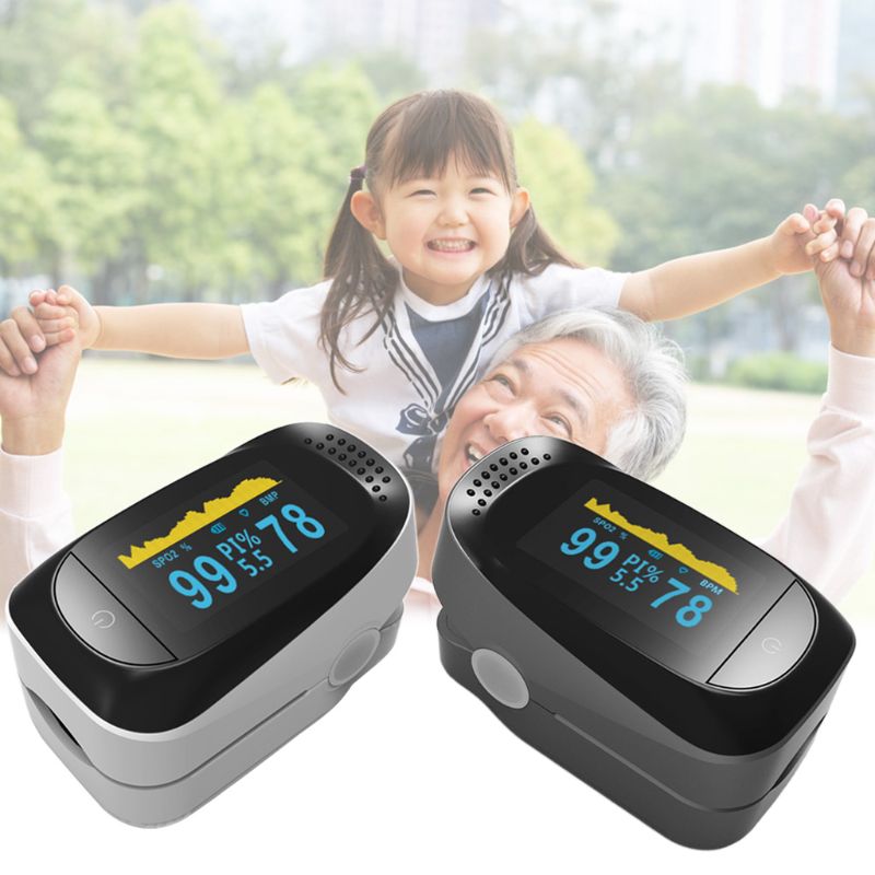 Protable Finger Clip Pulse Oximeter Fingertip Hear... – Grandado
