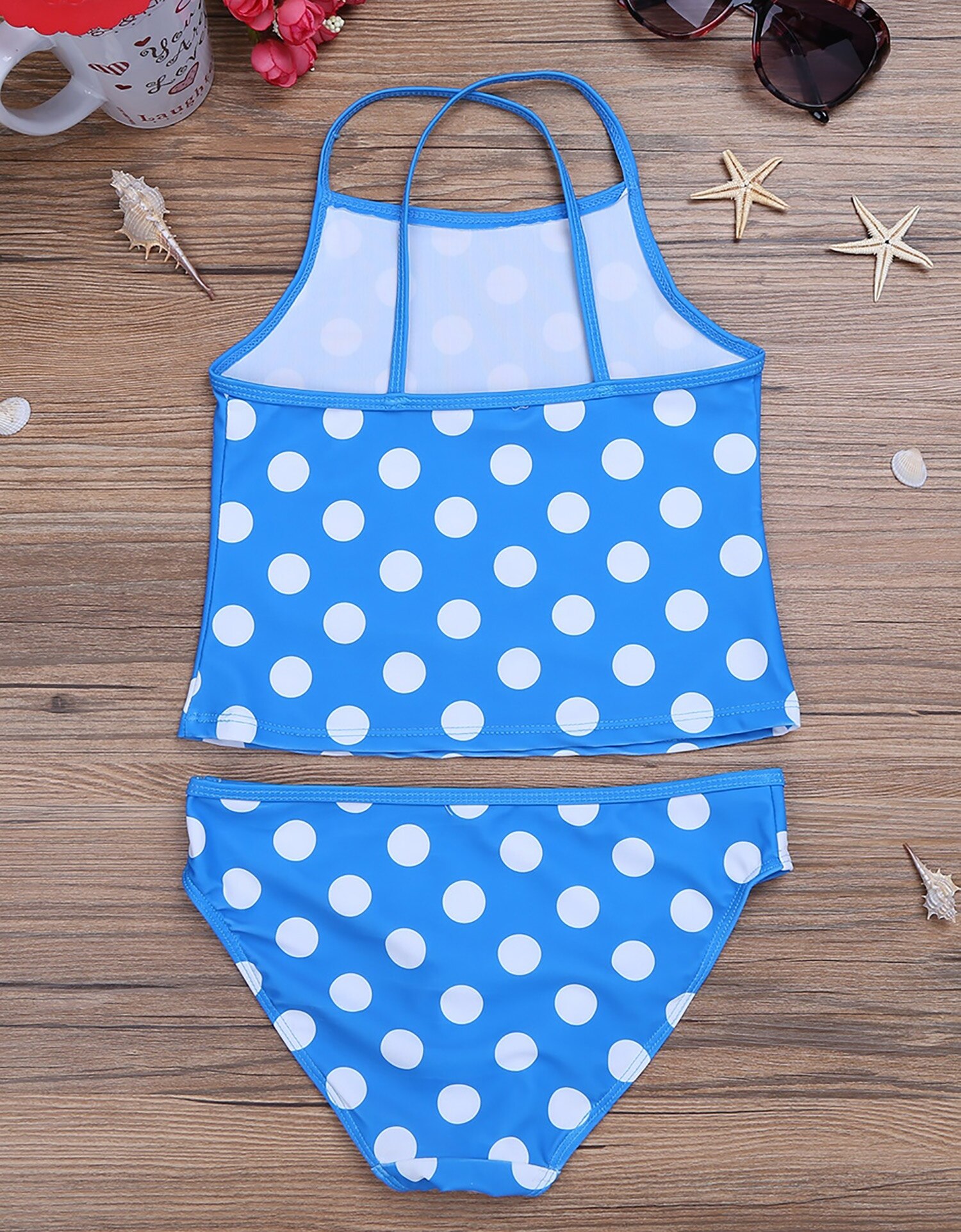 FEESHOW Summer Kids Beach Wear Girls Swimwear Spag... – Vicedeal