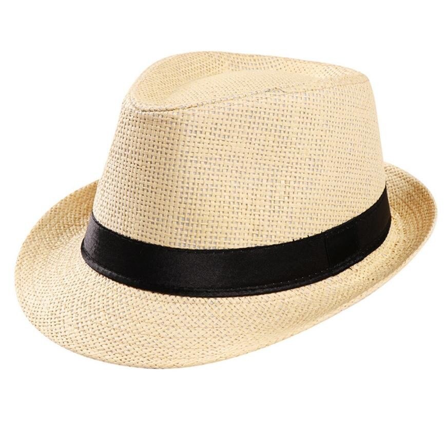 Boater Sun Caps Unisex Trilby Gangster Cap Beach S... – Vicedeal