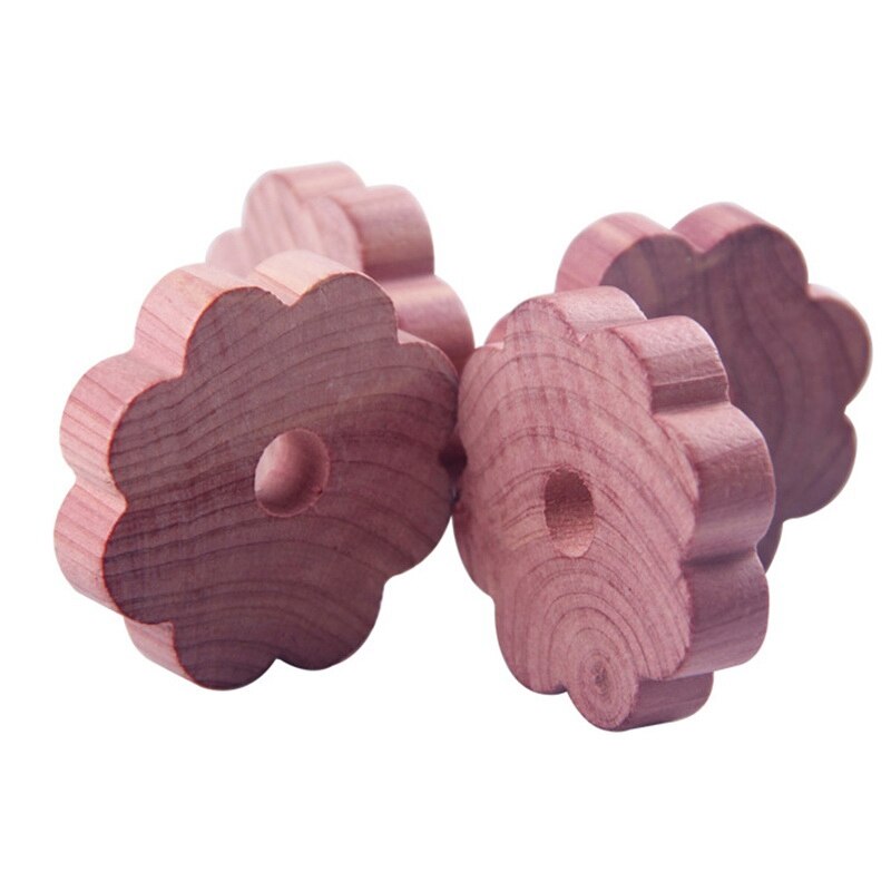 20 Pack Cedar Wood Rings, Aromatic Cedar Blocks,Na... – Grandado