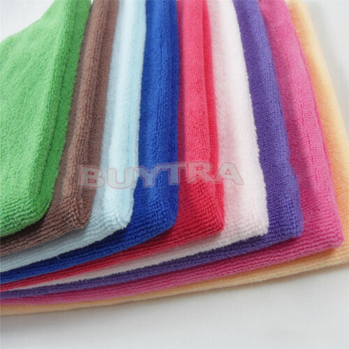 10 pcs Ultra Soft Microfiber Towel Car Washing Clo... – Vicedeal