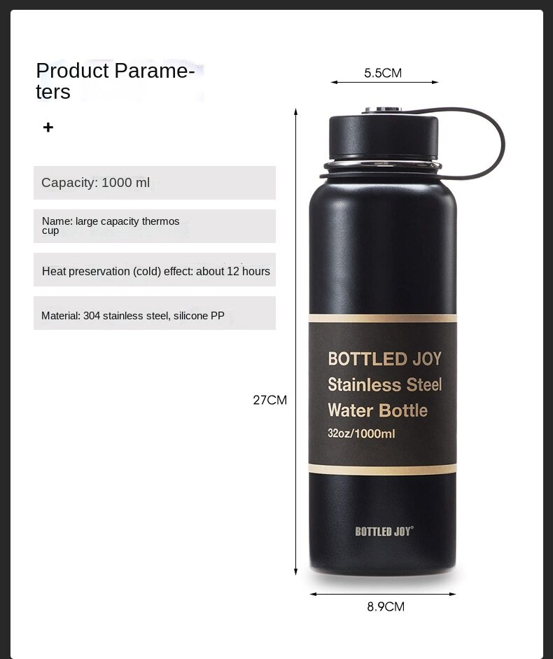 bottled joy Thermos Bottle Tea Filter With Tea Sep... – Vicedeal