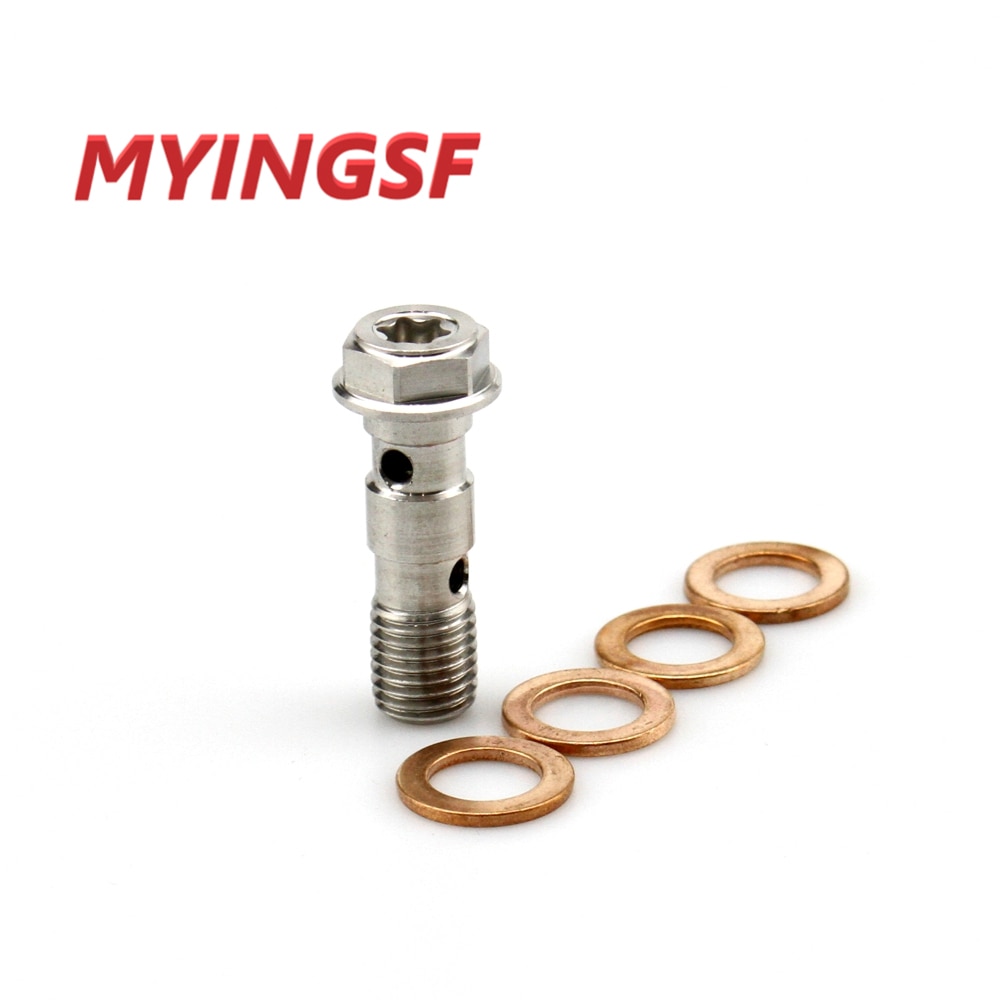 Titan ti banjo bult m10 x 1.25 stigning 25mm 30mm... – Grandado