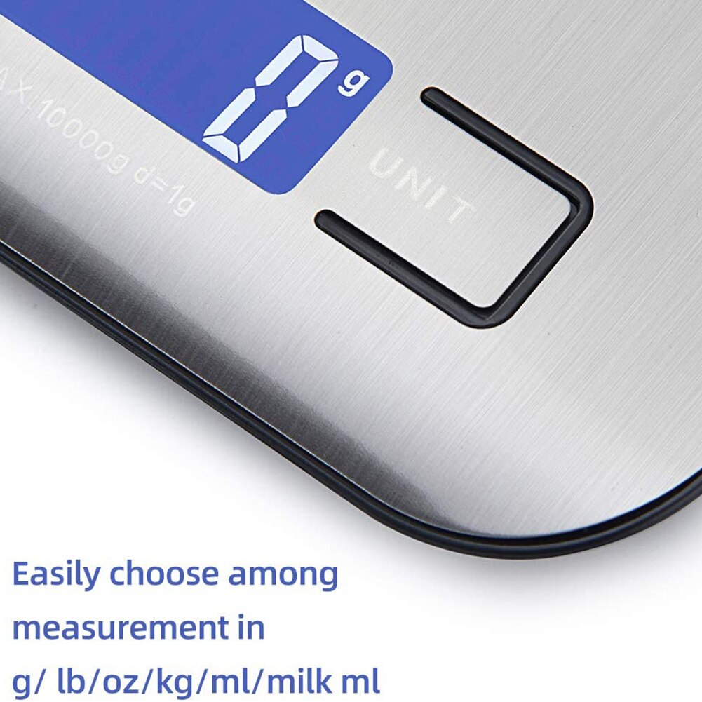 Báscula de Cocina Digital de acero inoxidable de 1... – Grandado