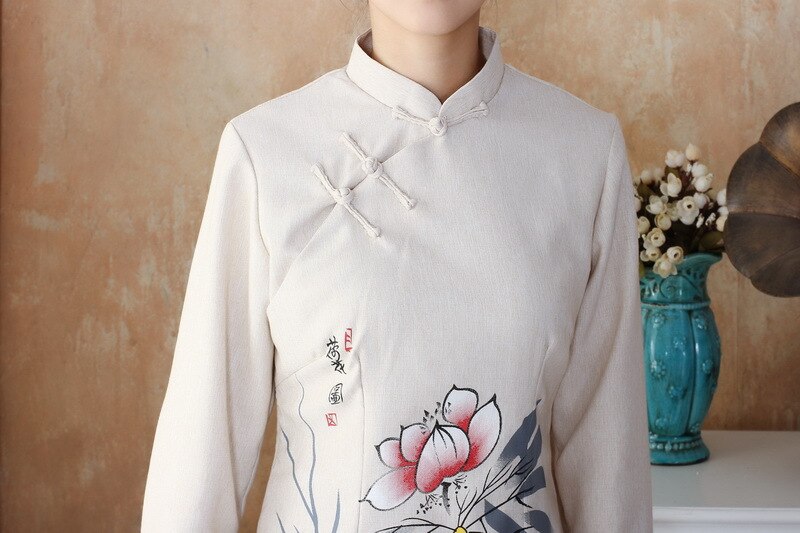 Shanghai Story women's national trend Shirt chines... – Vicedeal