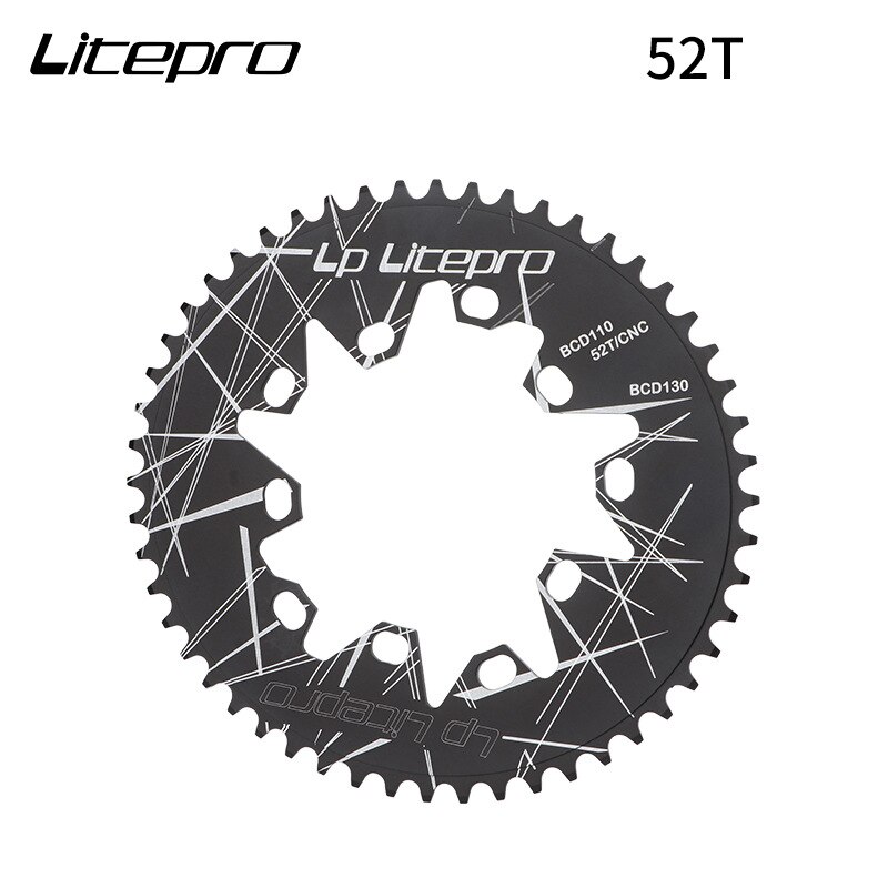 Litepro Oval Double BCD 110/130MM Chainring for Br... – Vicedeal