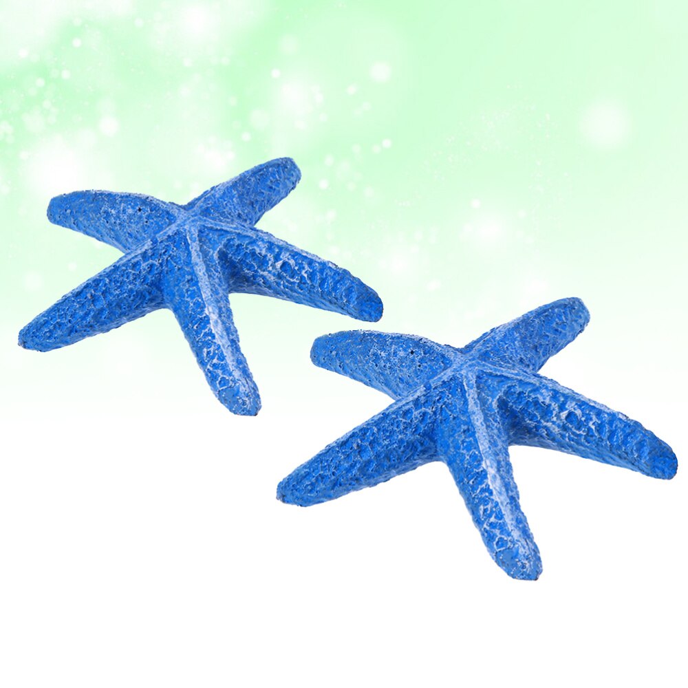 2pcs Sea Star Artificial Vivid Small Resin Fish Fi... – Grandado
