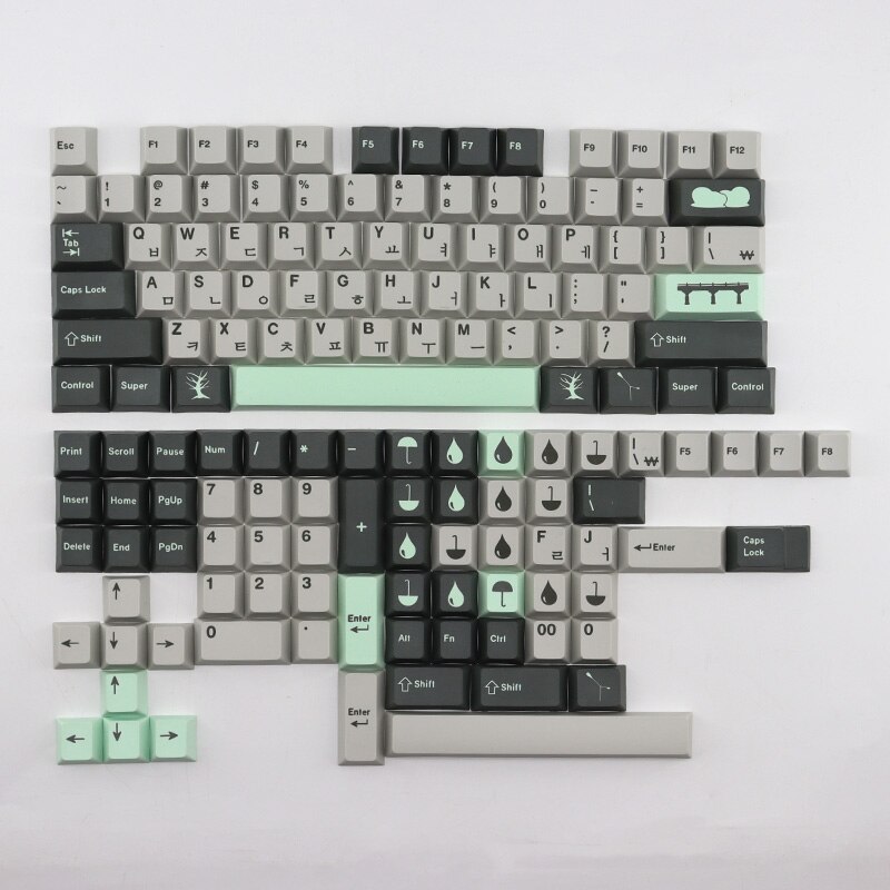 145 Keys GMK Rainy Day PBT Dye Sublimation Mechani... – Grandado