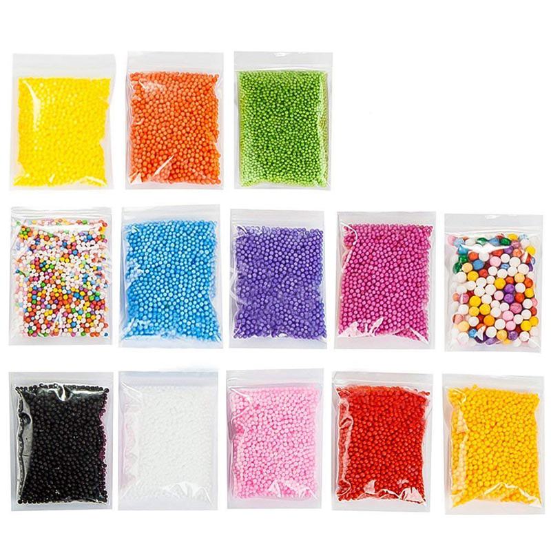 13 Pack Micro-Slime Foam Balls Beads Colourful Sty... – Vicedeal