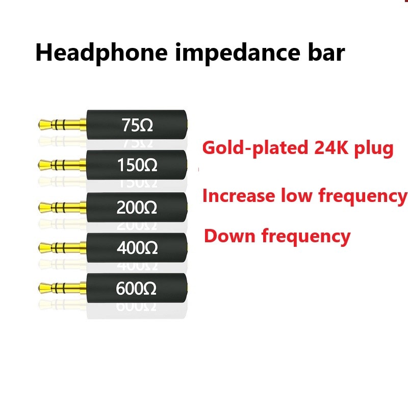 75 150 200 400 600 HiFi Headphone Impedance Bar Mo... – Vicedeal