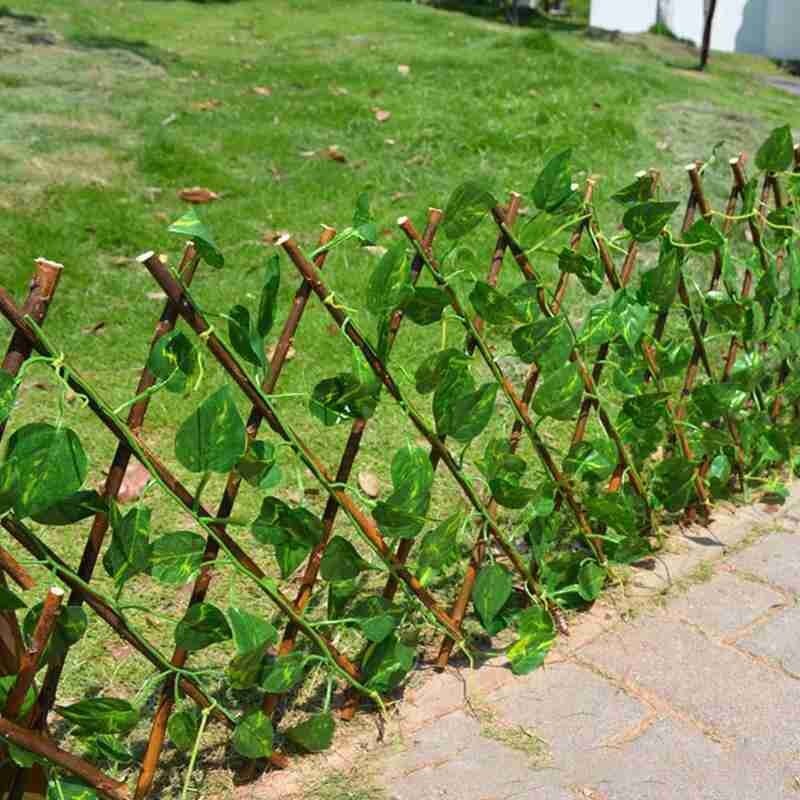 40x40cm Retractable Garden Fence False Privacy Fen... – Grandado