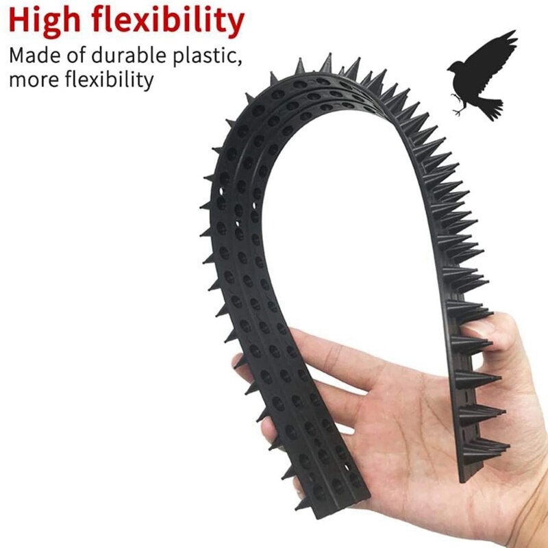 50cm Plastic Anti Bird Spike Pigeon Spikes for Get... – Grandado