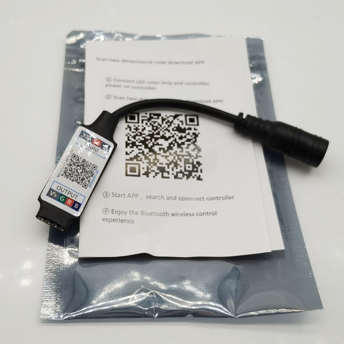 Mini RGB Bluetooth-compatible Controller DC 5V 12V... – Grandado