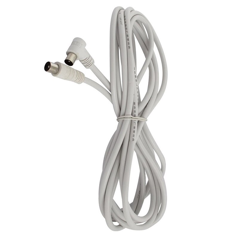 PAL Male to Male TV Lead Shielded Aerial Coaxial C... – Vicedeal