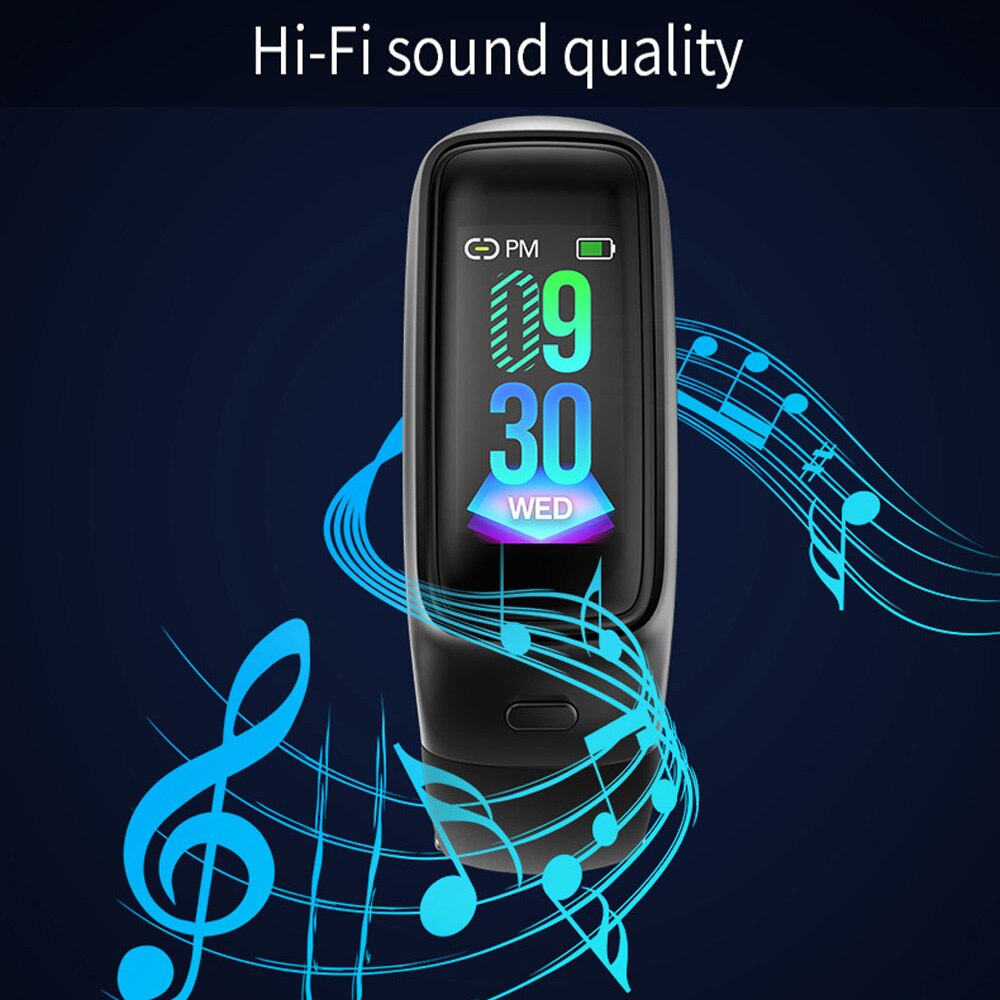 Smart Band+Wireless Earphone HiFi Stereo AI Voice ... – Grandado