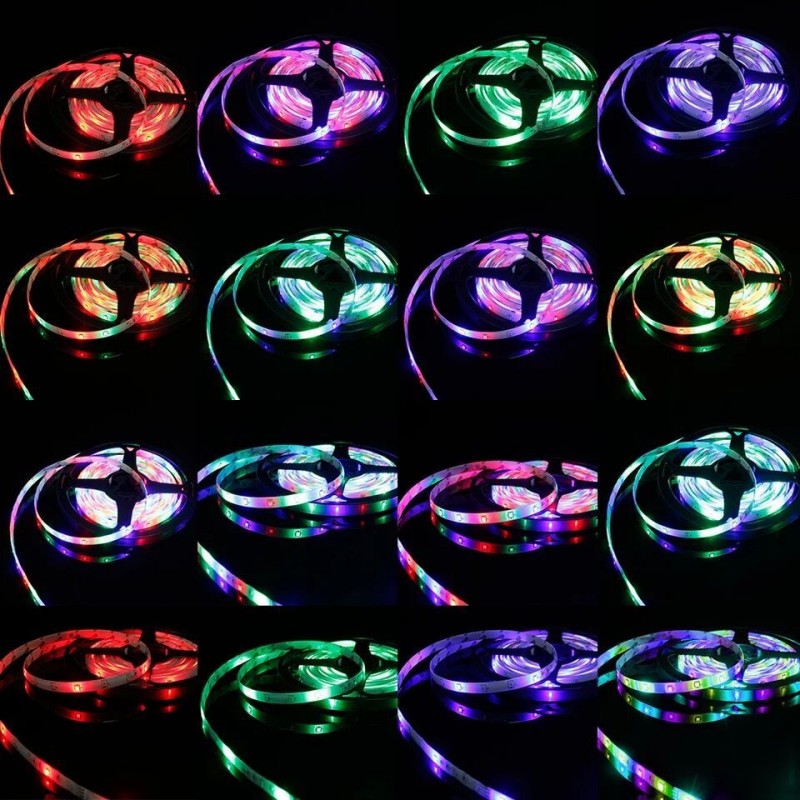 USB 5V Led strip RGB APP and 24-key remote control... – Vicedeal