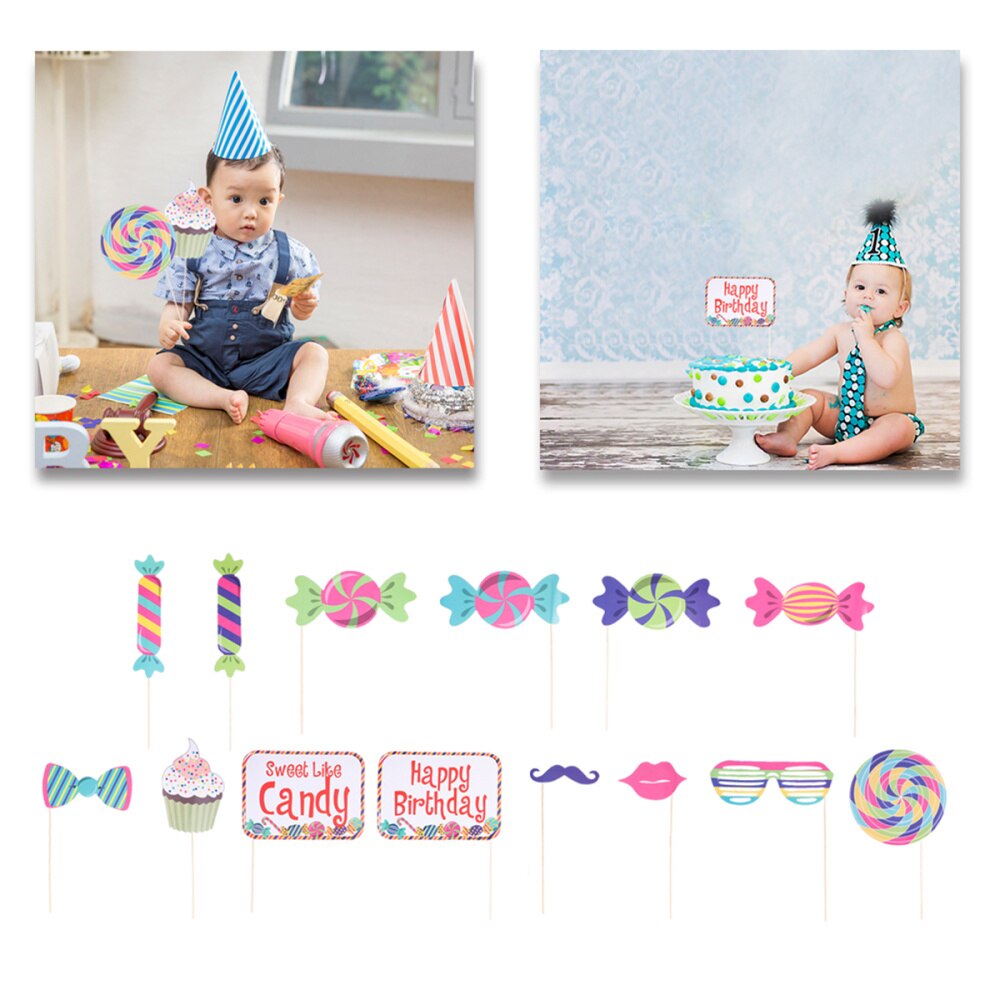 14pcs Funny Photo Props Candy Ice Cream Camera Sel... – Vicedeal