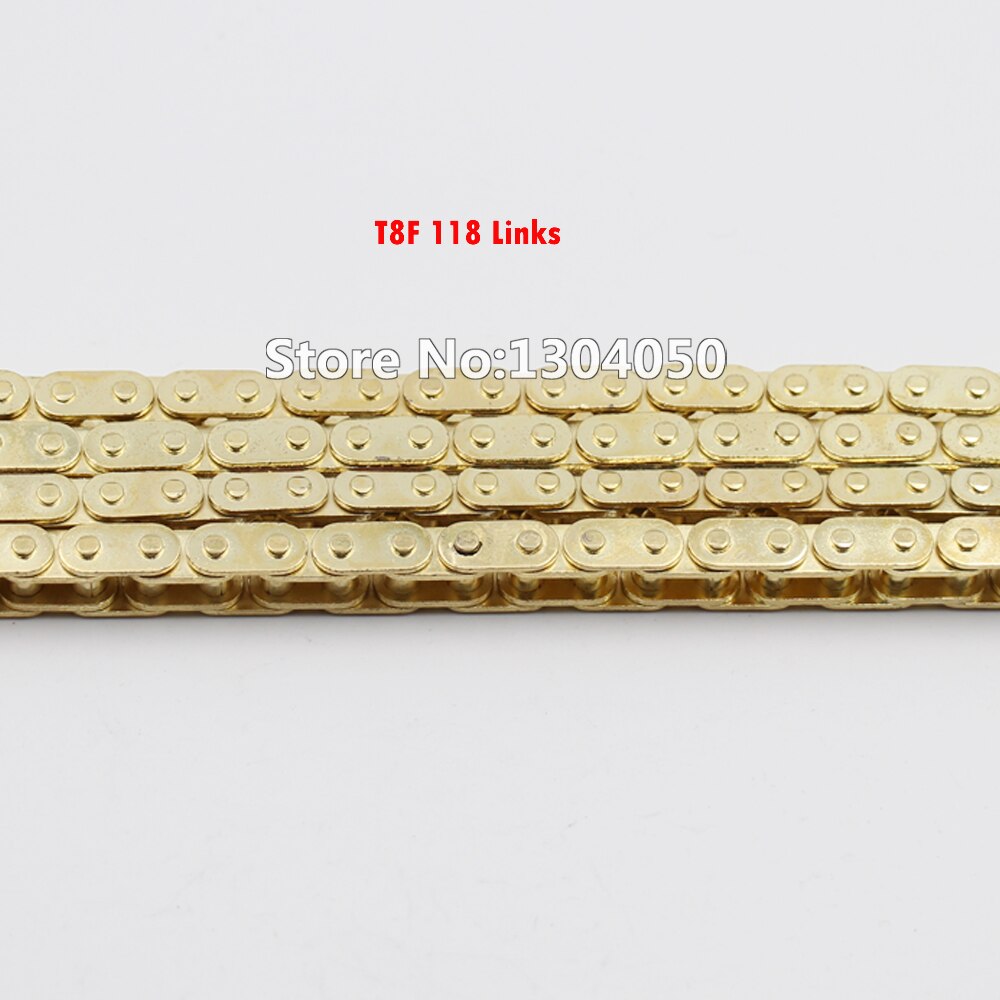 T8F 118 LINKS CHAIN GOLD CHAIN DIRT BIKE G-SCOOTER... – Vicedeal