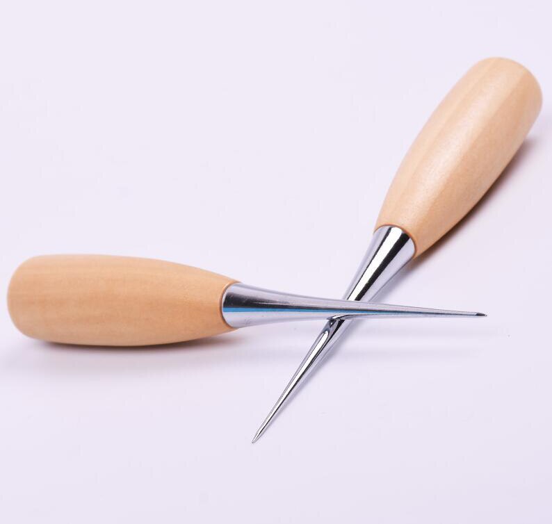1Pc Leather Awl Wood Handle Awl Tools For Leatherc... – Vicedeal