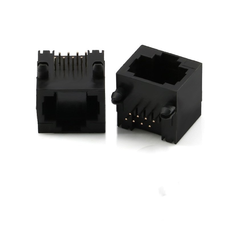 10pcs RJ45 8P8C Black Computer Internet Network PC... – Grandado