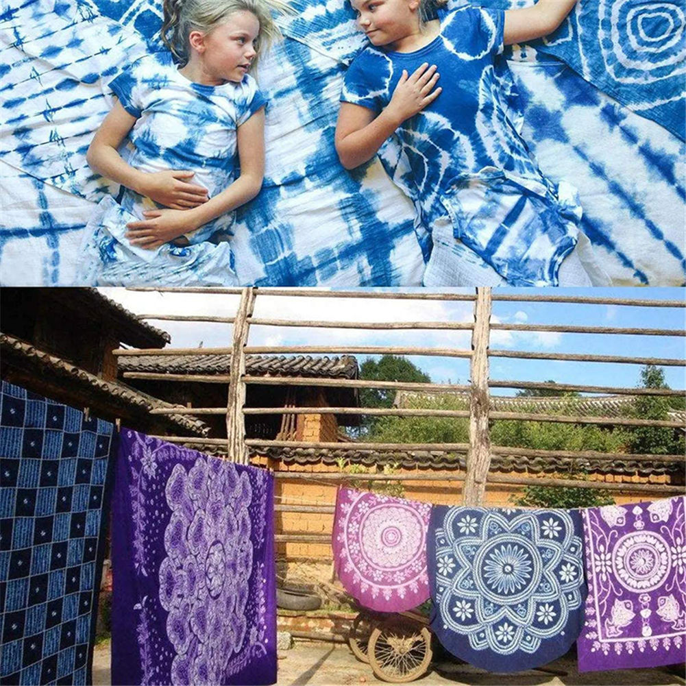 18 Pcs Tie Dye Kit Fabric Textile Permanent Paint ... – Vicedeal