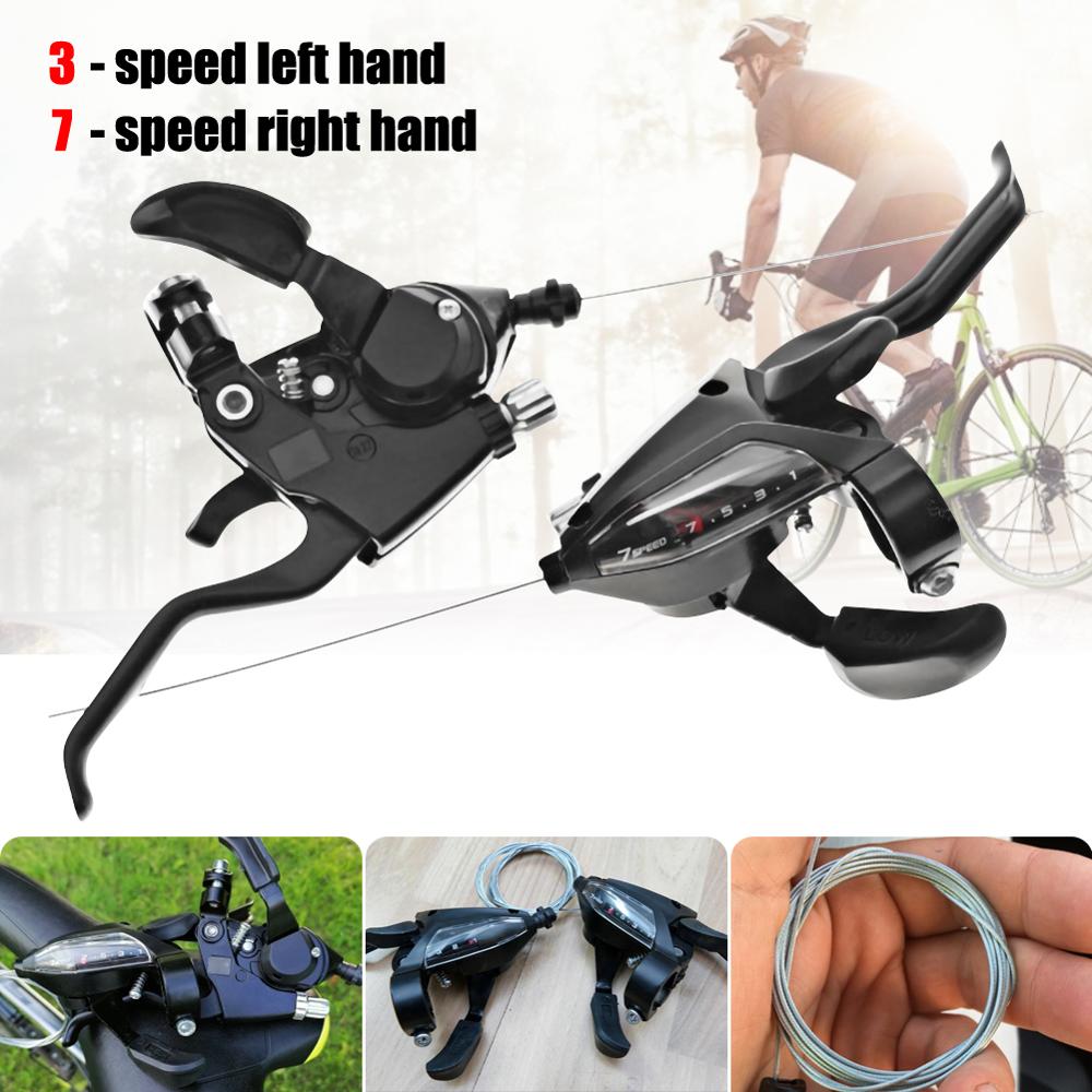 Bicycle Derailleur3*7Speed Shift Lever & Brake Lev... – Vicedeal