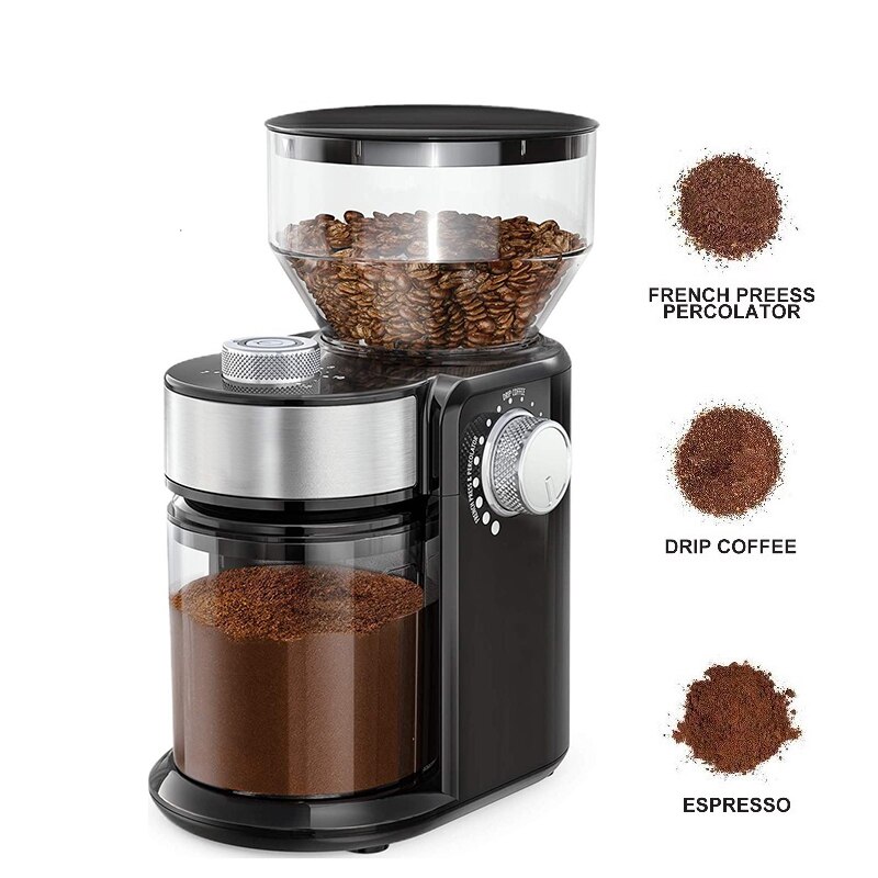 Moulin à café électrique, Machine à moudre, expres... – Grandado