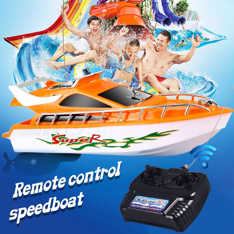 Racing Boat Remote Control Boat Rc Multicolor Rc S... – Vicedeal